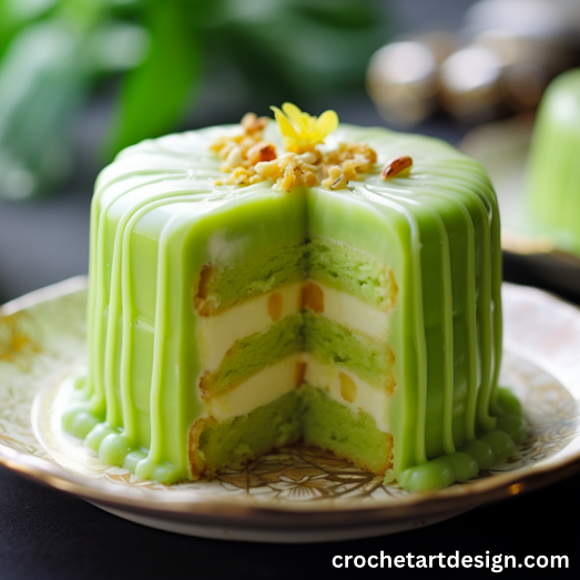 Swedish Princess Torte ~ Marzipan Cake – How to Crochet